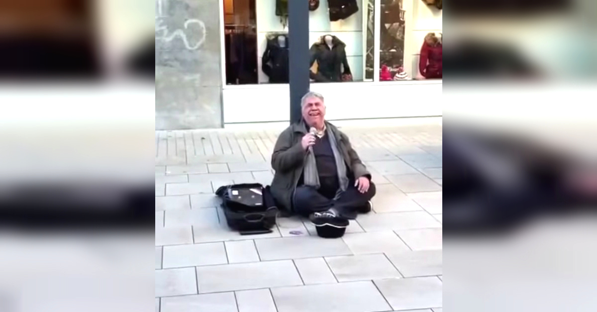 He Films A Man Begging For Help On The Street. But Watch When A Total ...