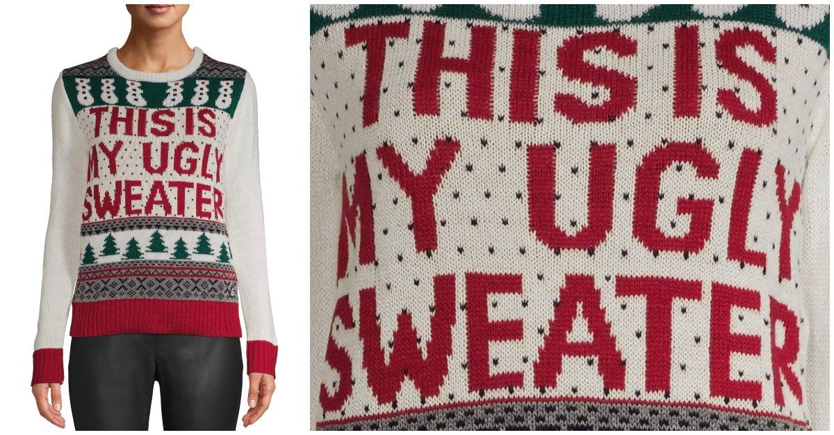 This Sassy Ugly Sweater Will Be The Hit Of Every Holiday Party And It ...