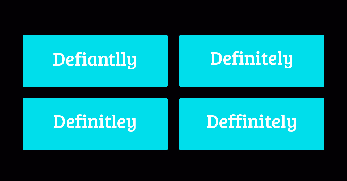 Can You Spot The Proper Spelling Of This Word? Take This Fun Quiz To ...