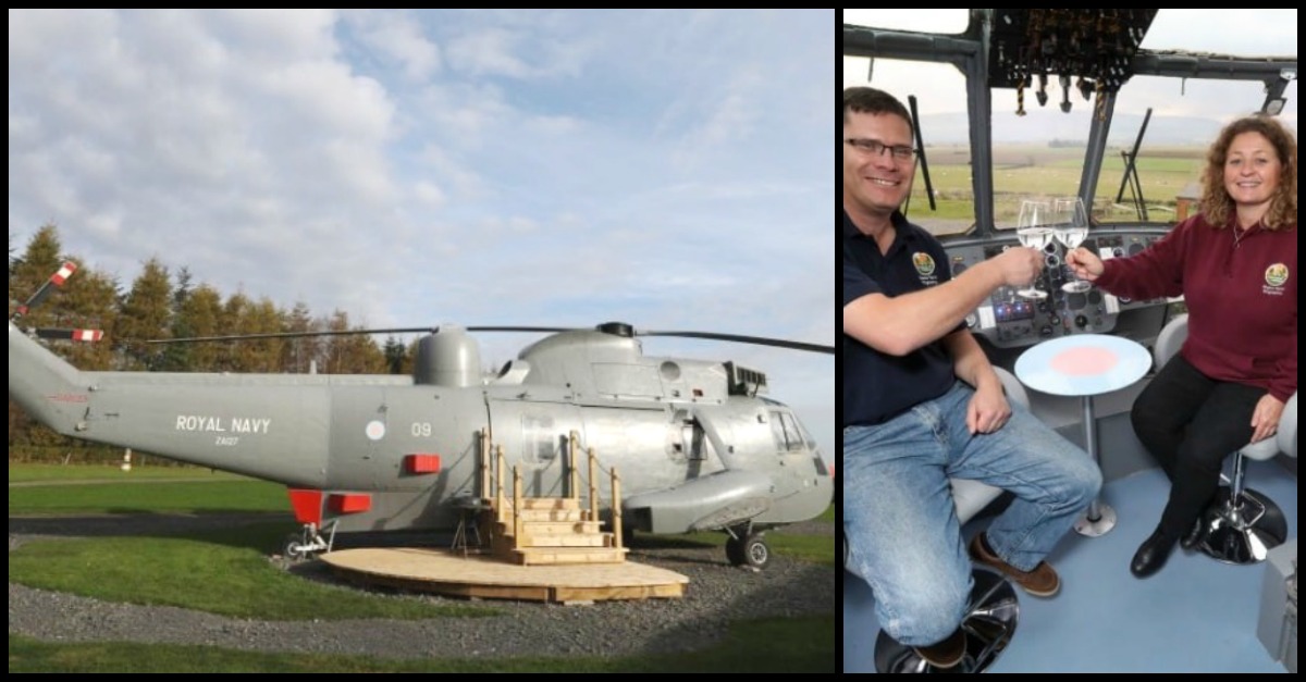 Couple Transforms Search-And-Rescue Helicopter Into Cute And Cozy Home ...