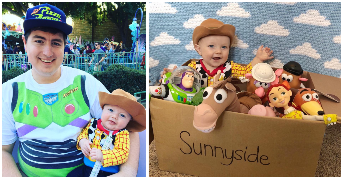 'Toy Story Dad' Dresses His Son Up In The Cutest Disney Costumes ...