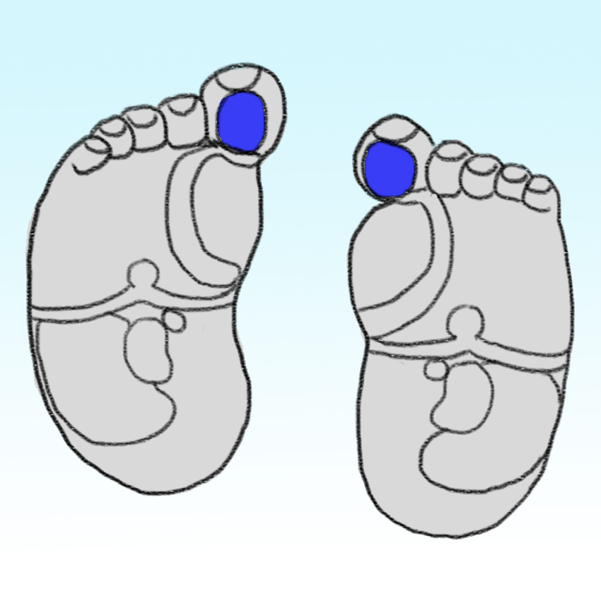 Baby Foot Reflexology: A Simple Guide To Pressure Points | LittleThings.com