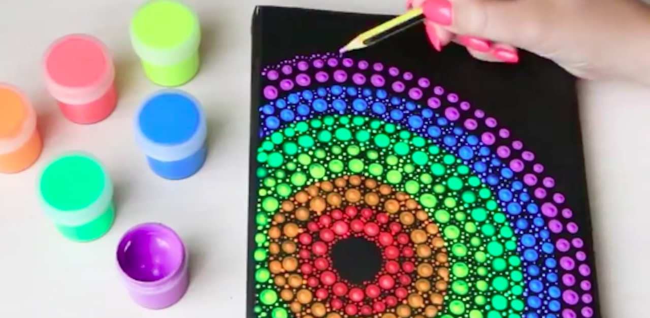 Use A Pencil Eraser And Paint To Make Your Kids' Notebooks Colorful And ...