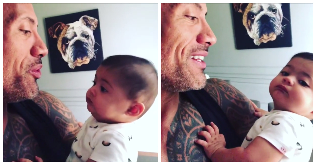 The Rock Shares Sweet Video Of Himself Singing 'Happy Birthday' To His ...
