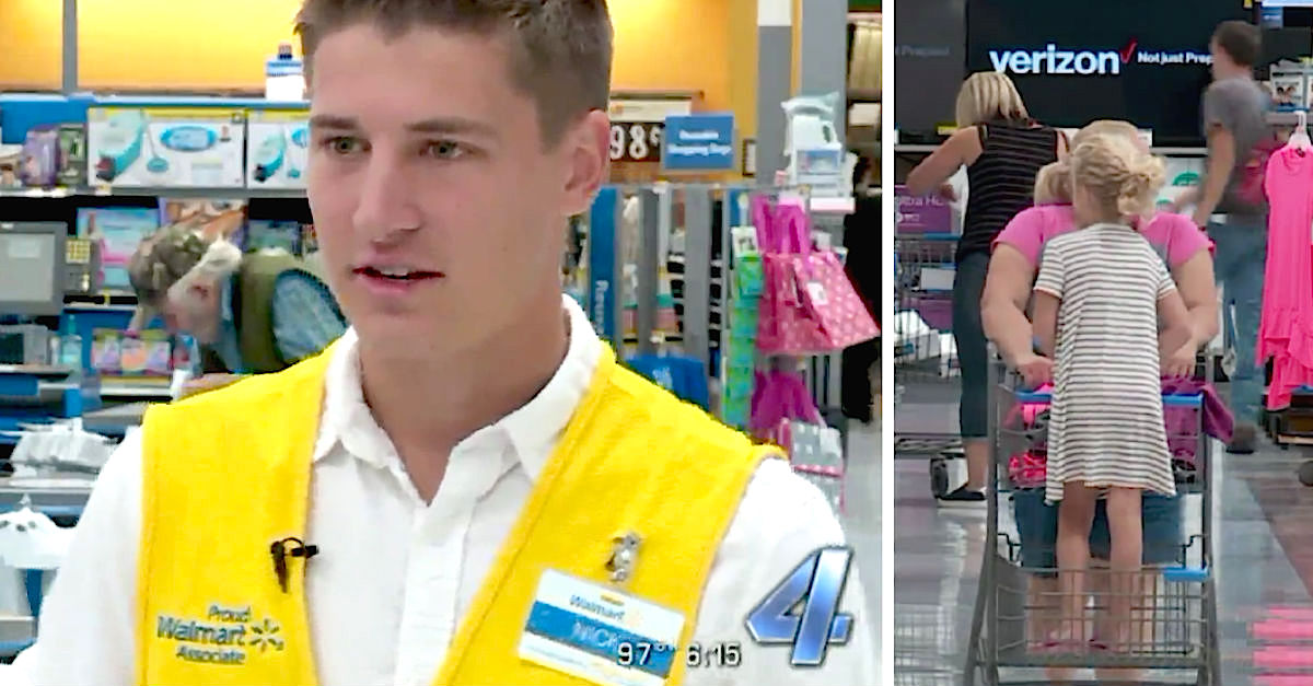 Walmart Cashier's Act Of Kindness Stuns Foster Mom | LittleThings.com