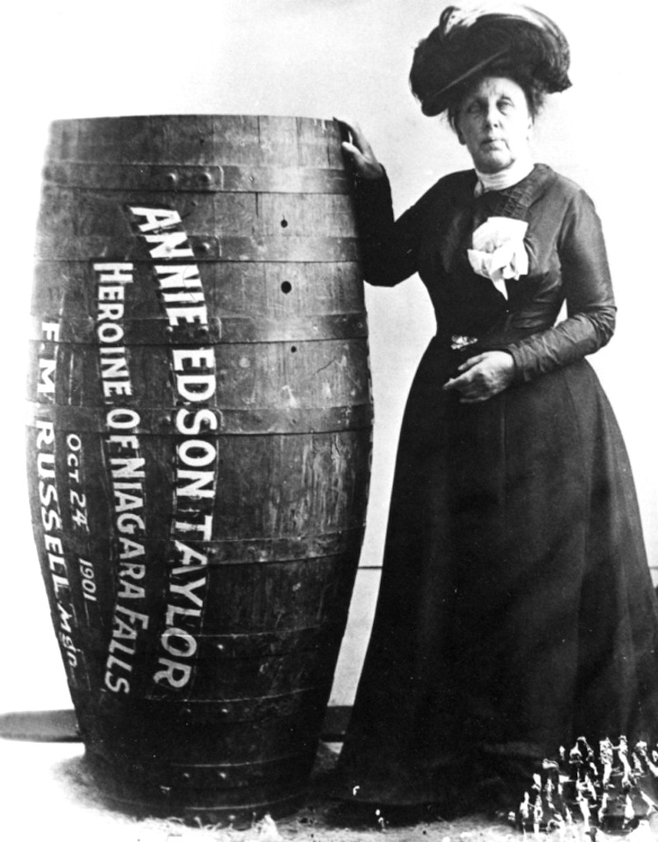10 Facts About Annie Edson Taylor's Niagara Falls Stunt | LittleThings.com