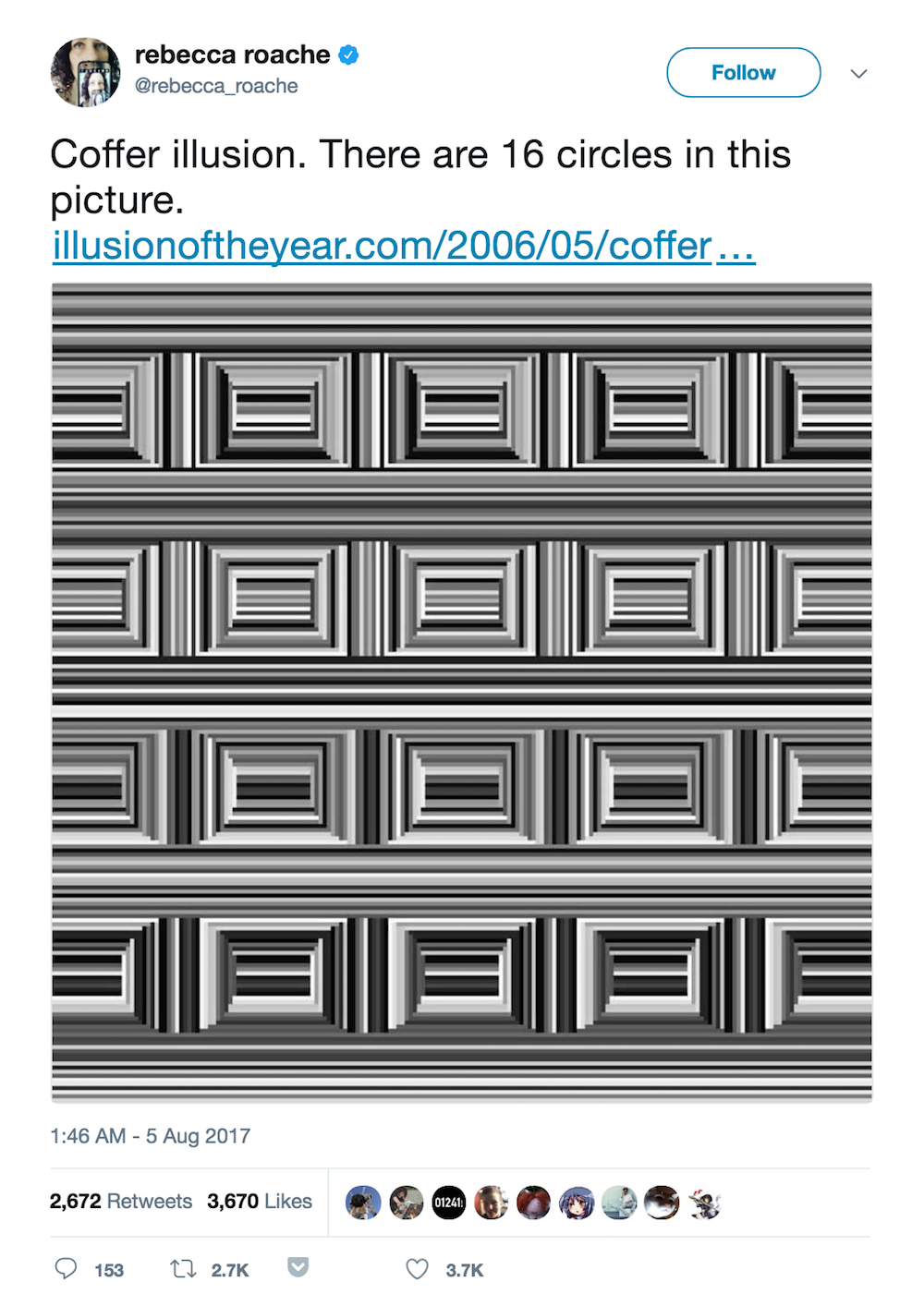 Can You See Circles In The Coffer Illusion? | LittleThings.com