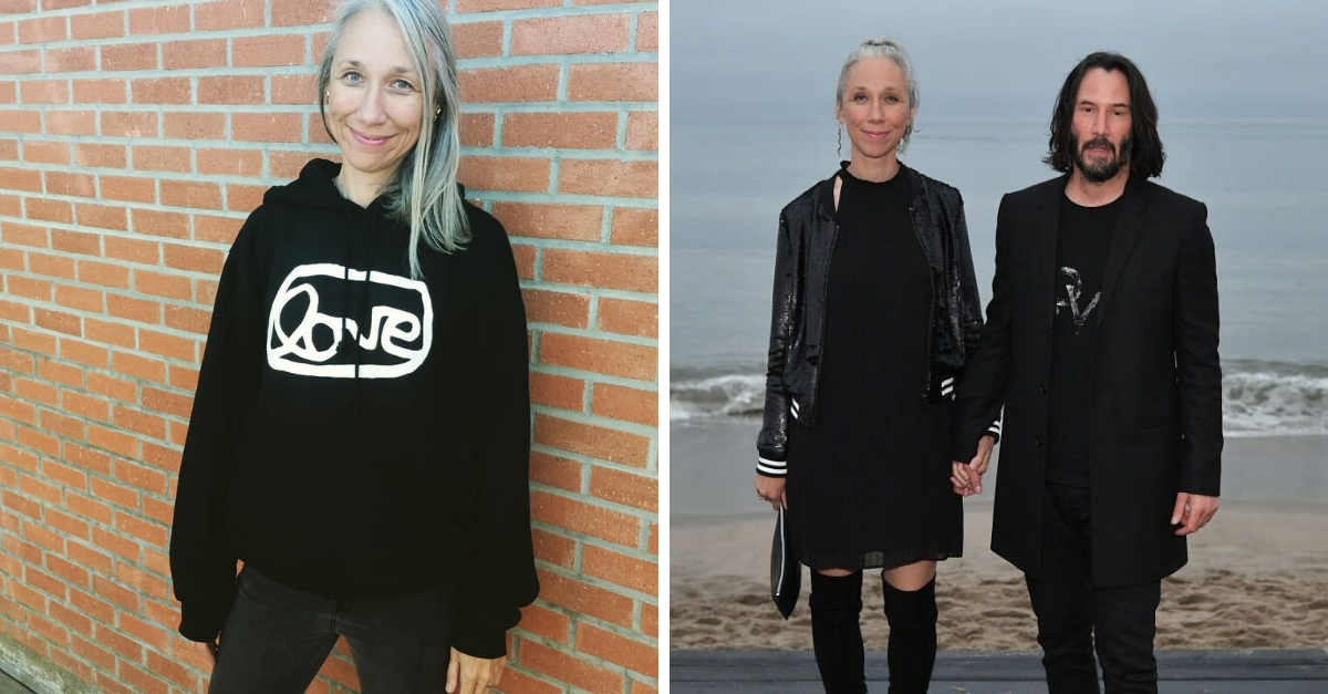 Keanu Reeves' Girlfriend Talks About Her Gray Hair | LittleThings.com