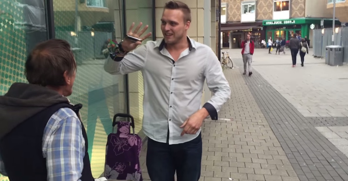 He Approaches A Homeless Man Playing A Harmonica. What Happens Next ...
