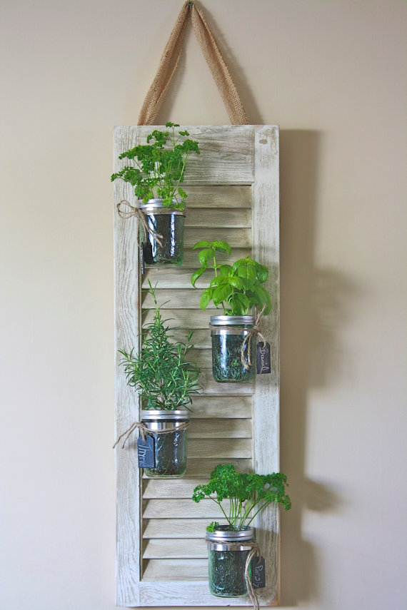 Here's How To Repurpose Old Window Shutters At Home | LittleThings.com
