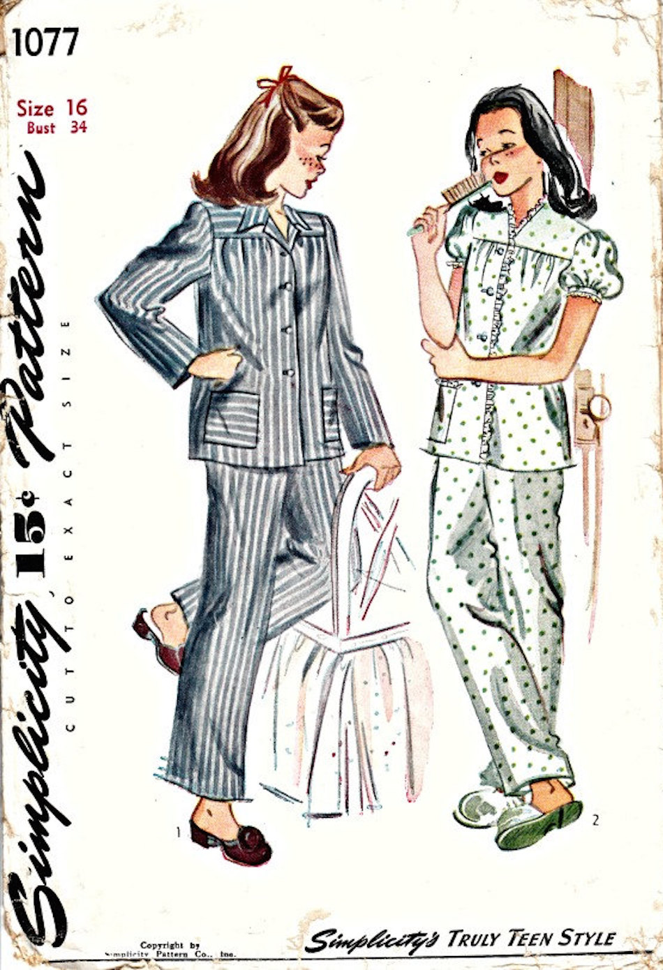 12 Adorable Vintage Pajama Patterns From The Past | LittleThings.com