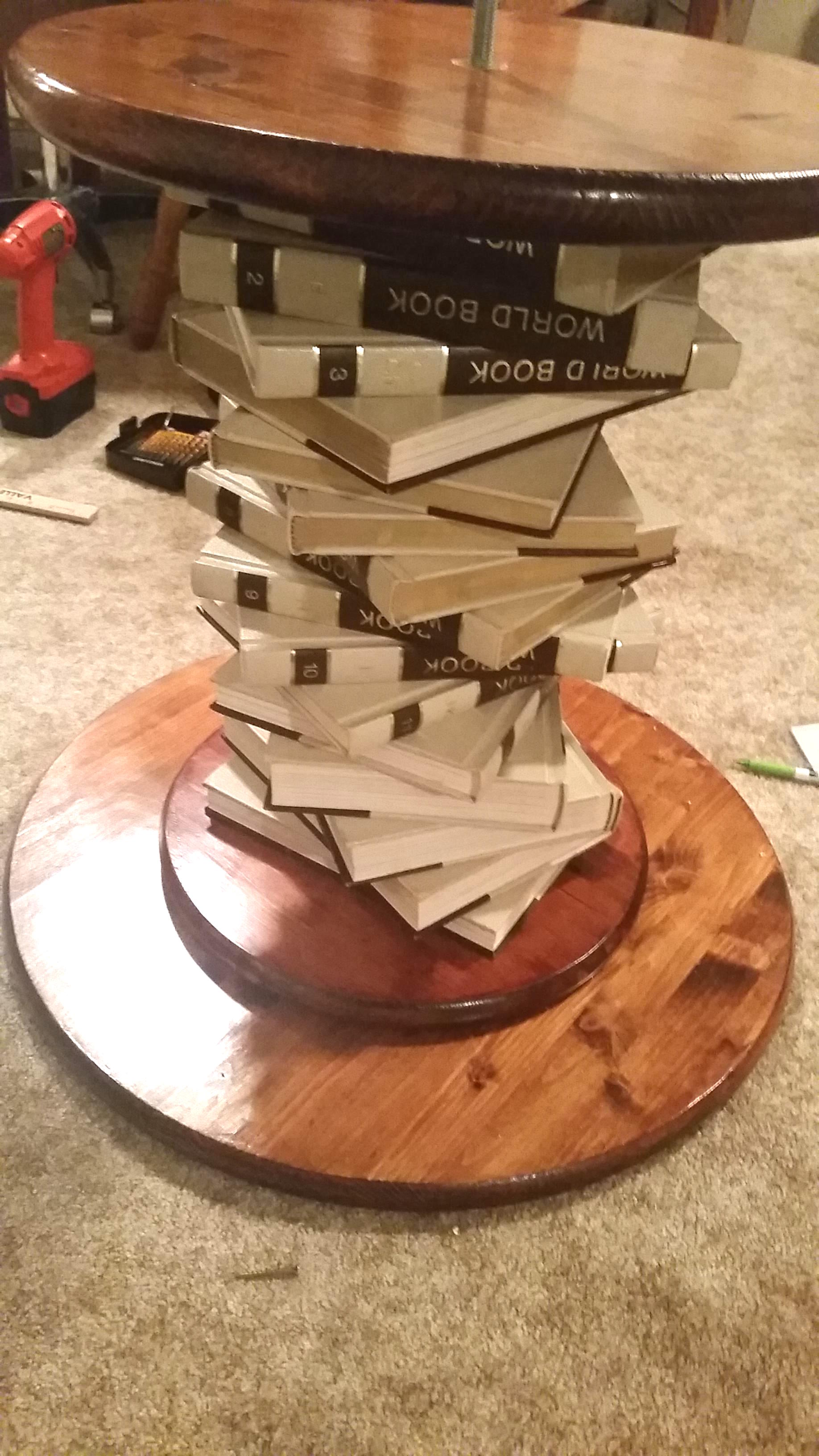 Instead Of Tossing His Old Encyclopedias, He Transforms Them Into THIS ...