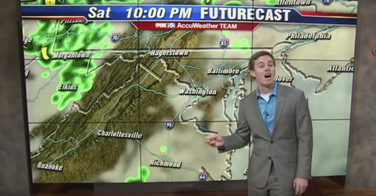 This Young Weatherman Shocks The Entire Studio When He Does THIS On ...