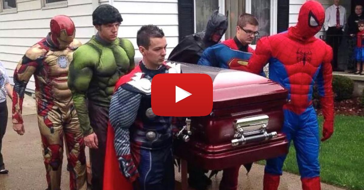6 Men Attended A Funeral Dressed Like Superheroes. When You See Why ...