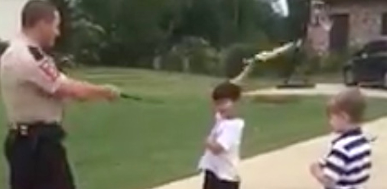 Cop Points His Baton At A Young Boy. What He Does Next Is Going Viral ...