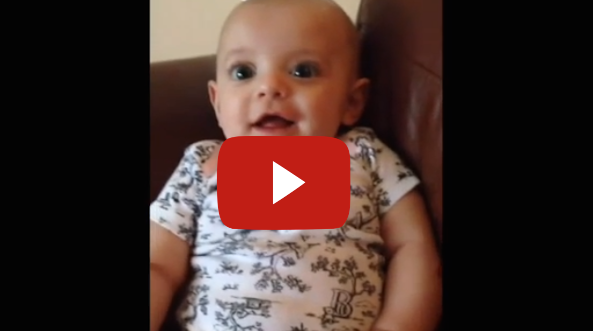 17 Weeks Old And She's Already Talking!! This Adorable Baby Will Blow ...