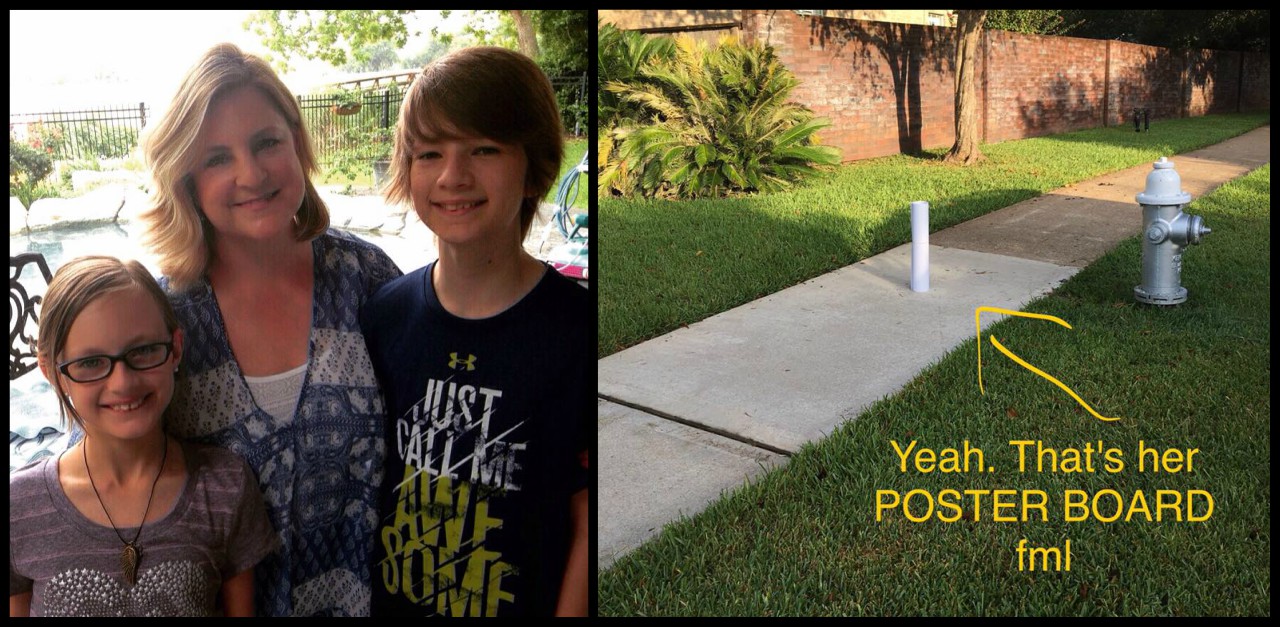 Mom's Funny Poster Board Story Sums Up Parenting | LittleThings.com