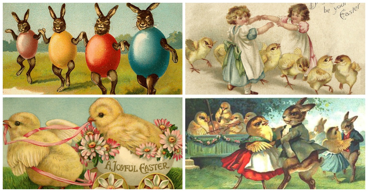 These Old-Fashioned Easter Cards Prove Just How Much Times Have Changed ...