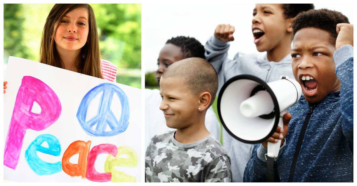 Tips For Protesting Safely While You're With Your Kids | LittleThings.com