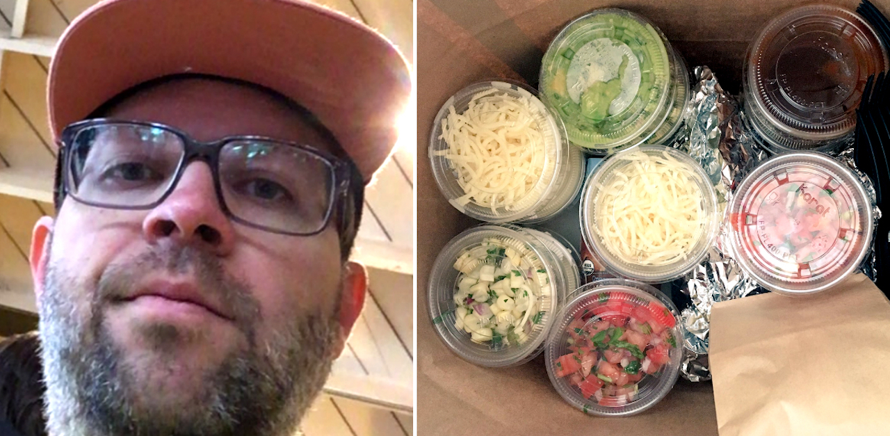 Dad's Photo Of Chipotle Meal Goes Viral | LittleThings.com