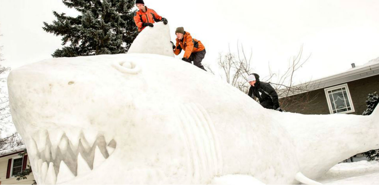 13 Amazing Snow Sculptures That Will Have You Mesmerized | LittleThings.com