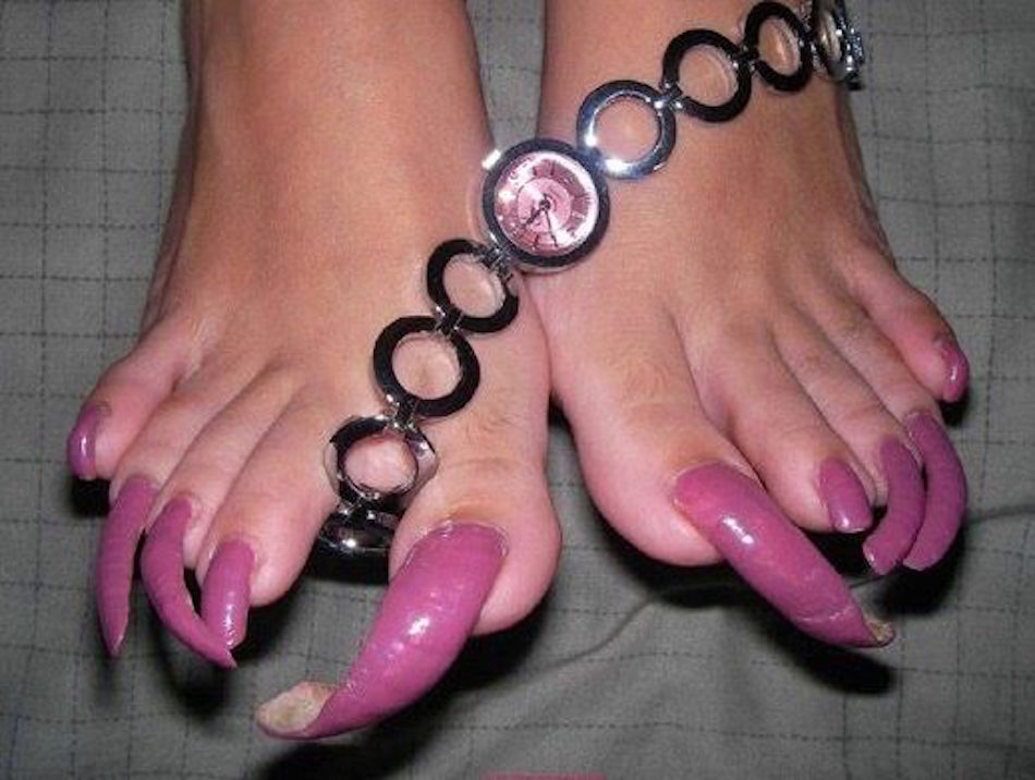 These Extra Long Toenails Are Quite the Sight To See | LittleThings.com