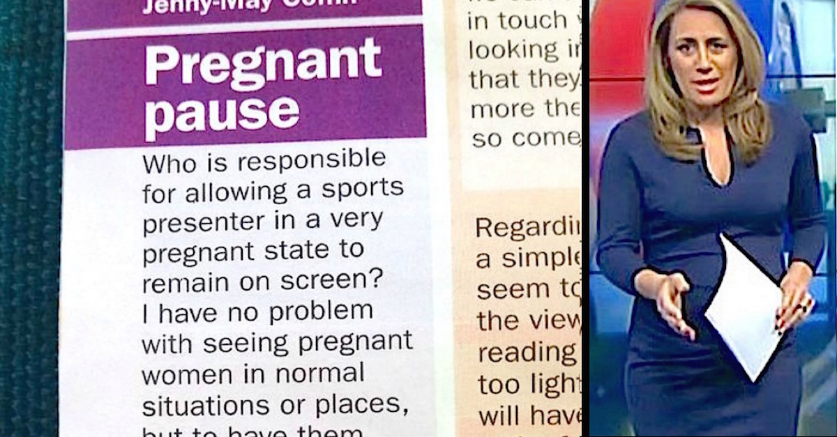 Pregnant Reporter's Baby Bump Is Called An 'Eyesore,' Then She Fires ...