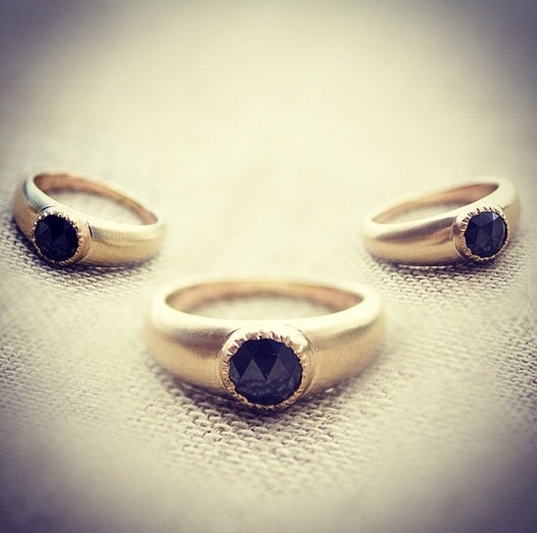 These Rare "Black Diamond" Engagement Rings Are Like Nothing I've EVER ...