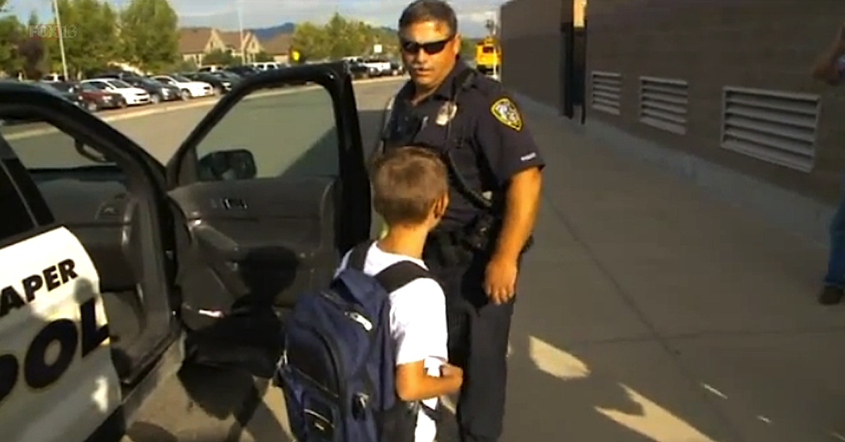 His Dad Was Killed In The Line Of Duty. 2 Years Later, A Cop Says To ...