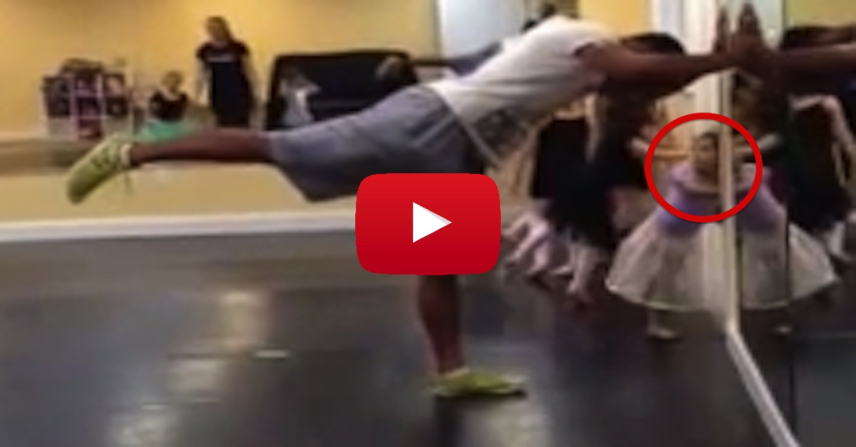 His Little Girl Was Too Scared To Dance In Class. What He Did For Her ...