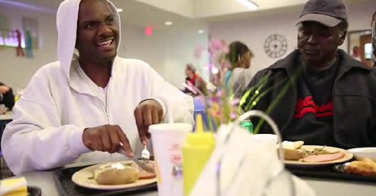 2 Homeless Men Sit Together. Then 1 Looks At The Other’s Face And Sees ...