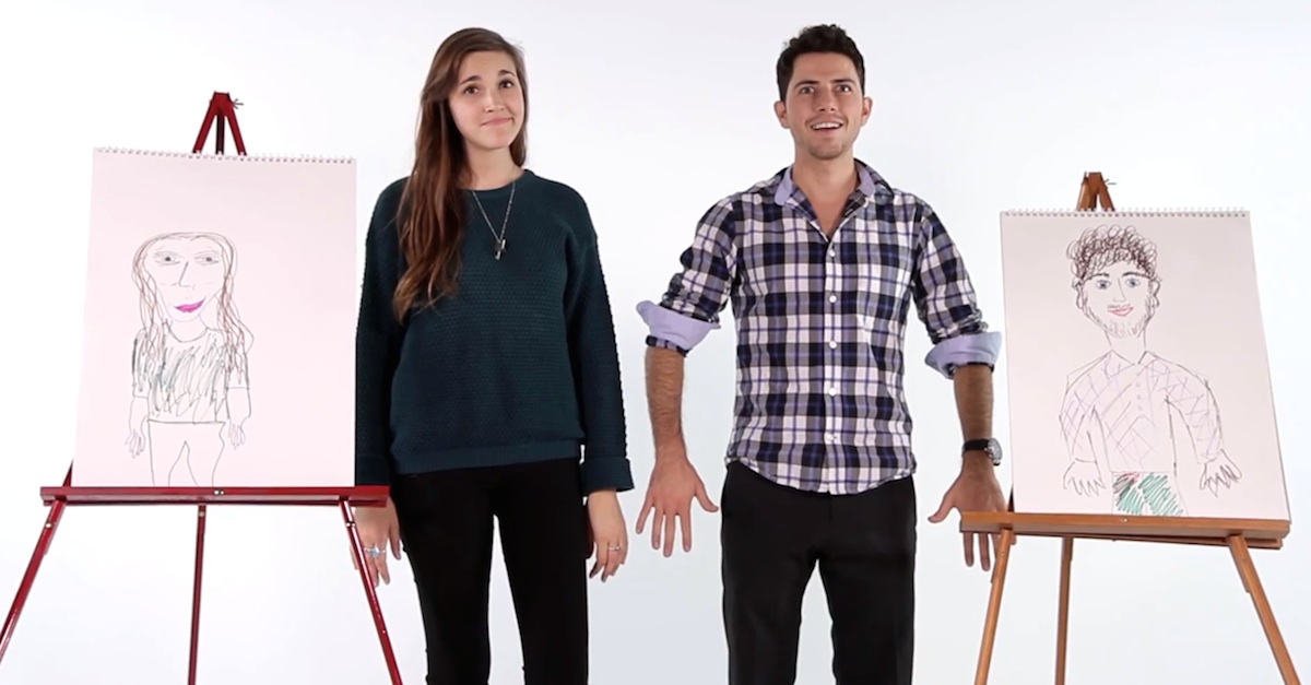 This Couple Drew Each Other From Memory. The Results? HILARIOUS ...