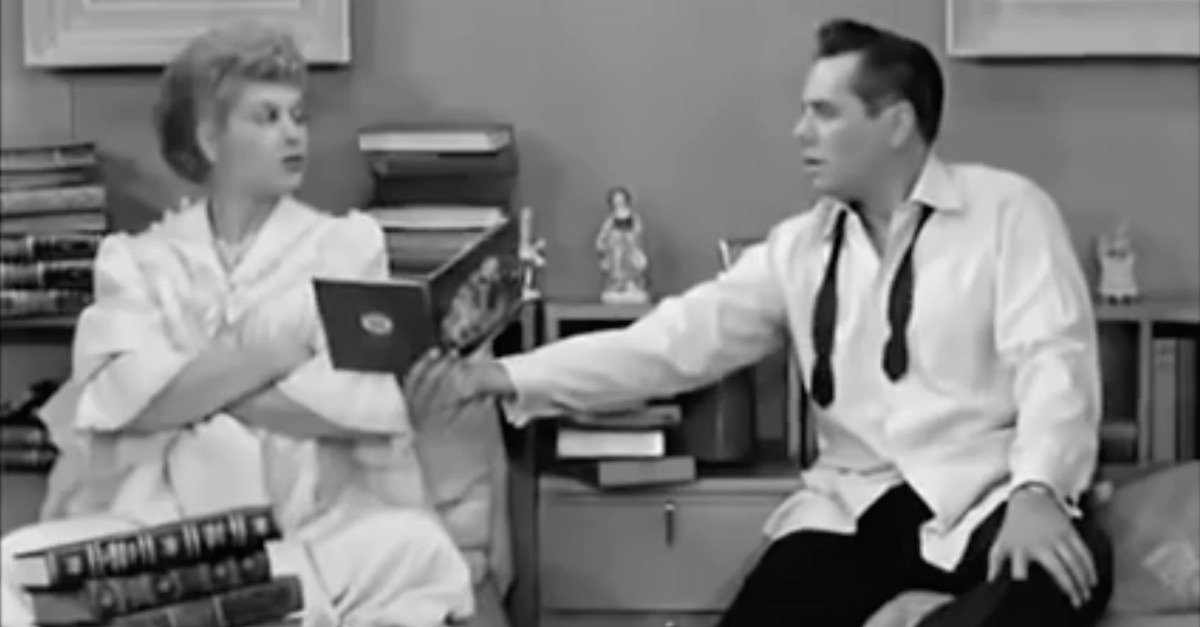 Ricky Shows Lucy A Line In A Children's Book, But When He Reads It ...