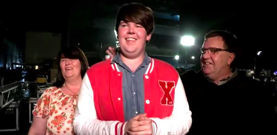 Mom In The Audience Is Stunned When Her Son Steps Onto The X Factor