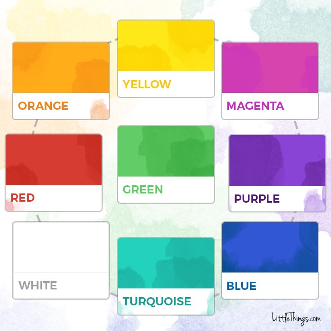 Each Of These 8 Colors Has A Unique Power. Which Color Does YOUR Life ...