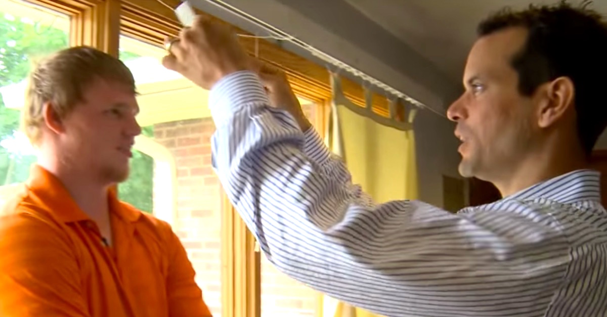 He Puts A Pair Of Weirdly Shaped Glasses On A Young Man With Autism ...