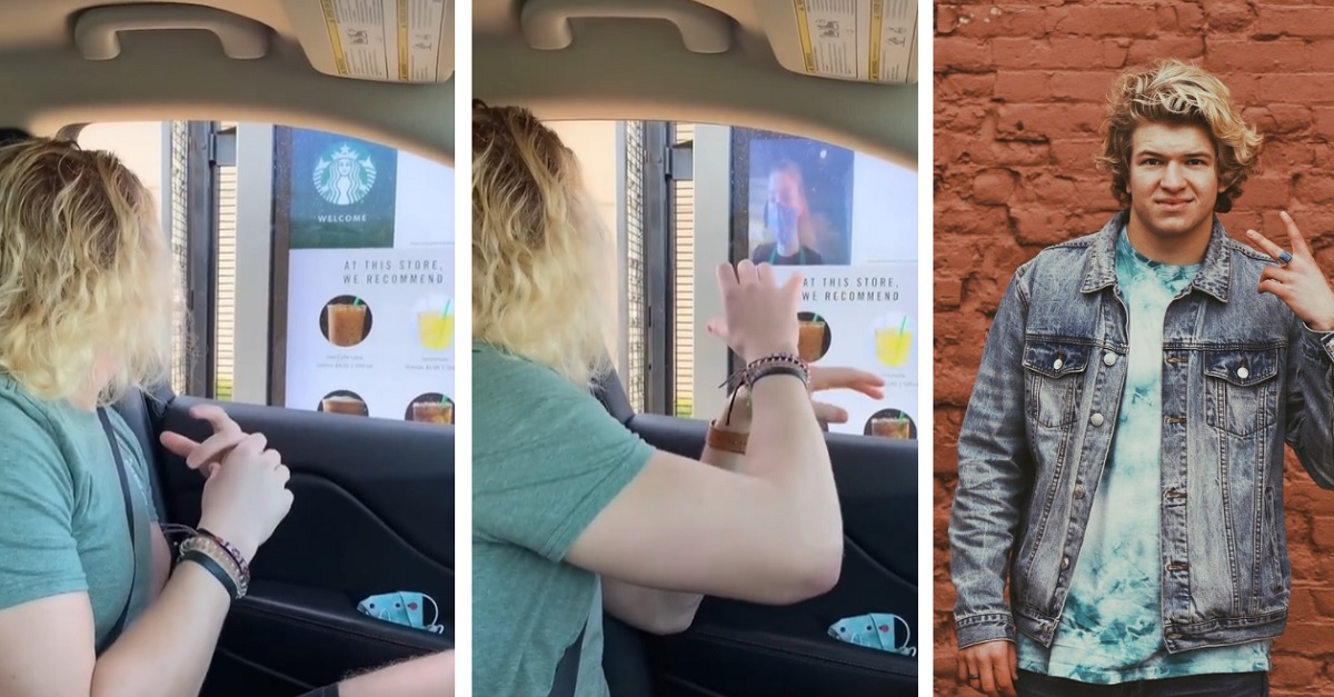 A Starbucks Barista Communicated With A Deaf Customer With ASL ...
