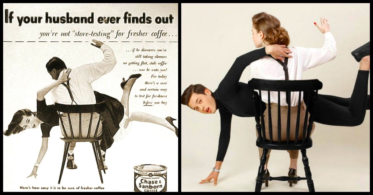 1950s Sexist Ads Are Recreated With Gender-Role Reversal | LittleThings.com