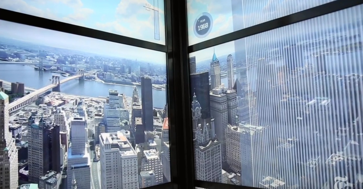 Elevator Rockets To The Top Of The New World Trade Center. Watch What ...