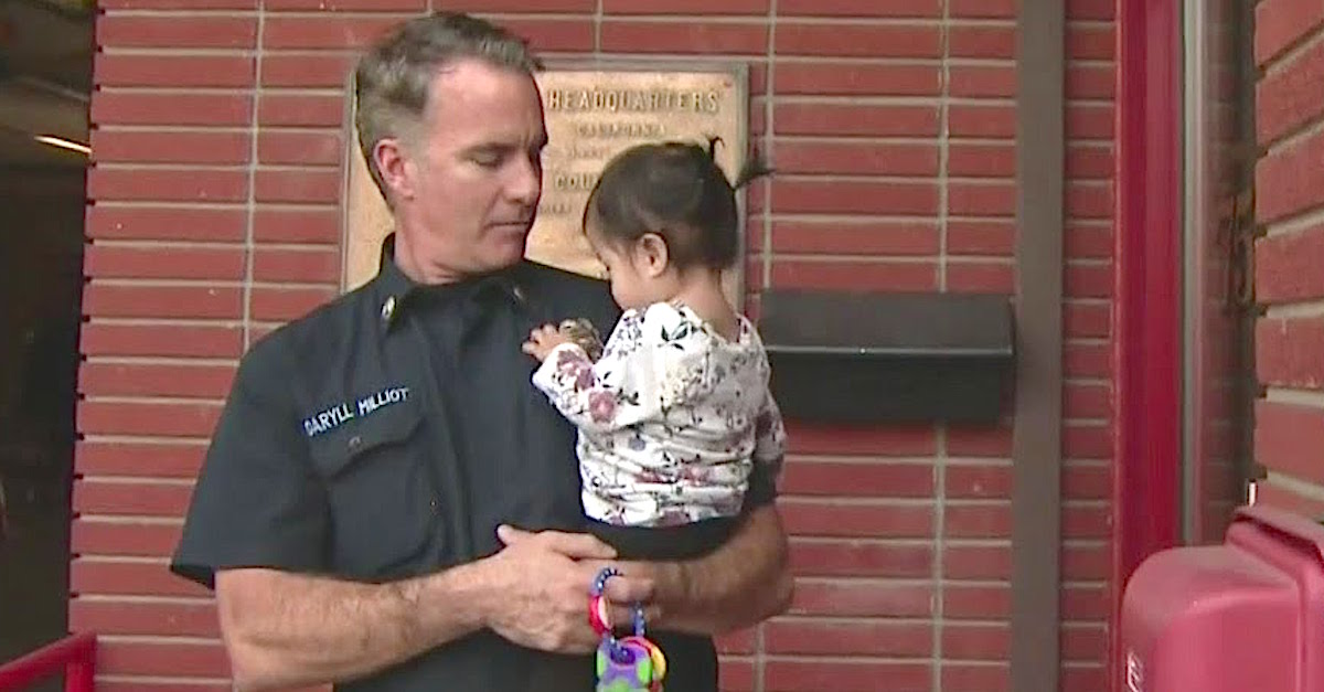 Firefighters Take In Newborn Baby Dropped Off At Fire Station ...