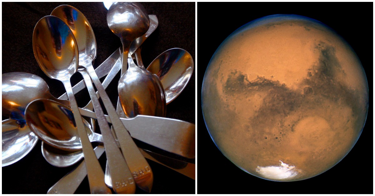 Scientists Are Stunned To Spot A 'Spoon' On Mars, And It's Not The ...