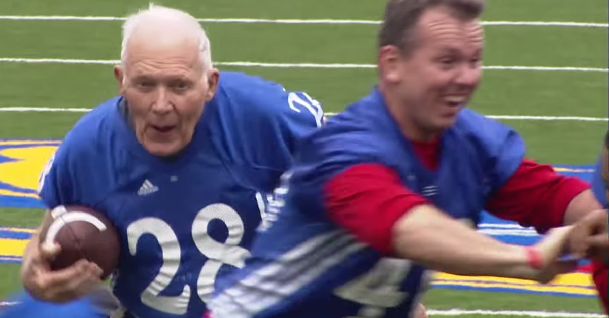 They Throw This Veteran A Football... But What He Does Then Has Me ...