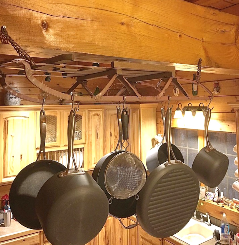 Creative Pot Rack Ideas To Make Your Kitchen Unique | LittleThings.com