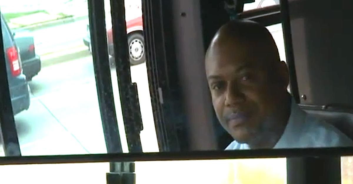 Old Man Rushes To Get Off The Bus, Now Watch The Driver Stand Up And Do ...