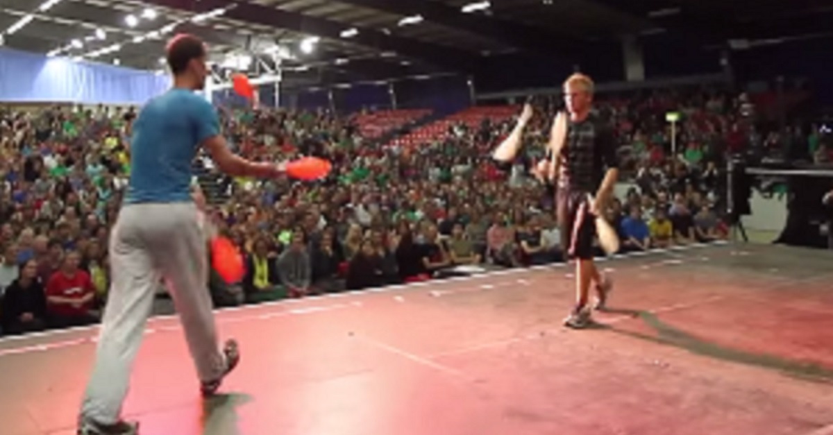 Two Jugglers Walk On Stage, But When I Saw What They Were REALLY Doing ...