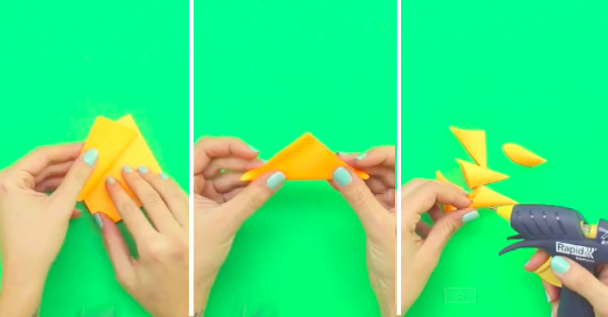 Post-It Note Transforms Into A Decorative Flower | LittleThings.com