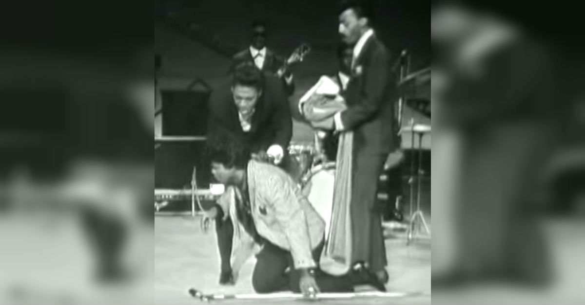 James Brown Collapsed During A Live Show. When A Man Rushes To Help ...