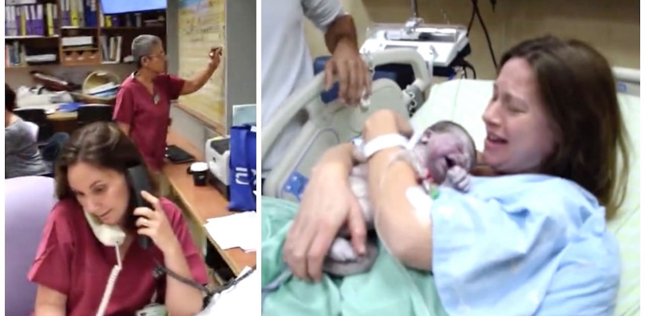 Mom Just Gave Birth To Her Little Baby, Then Nurses Go Absolutely ...