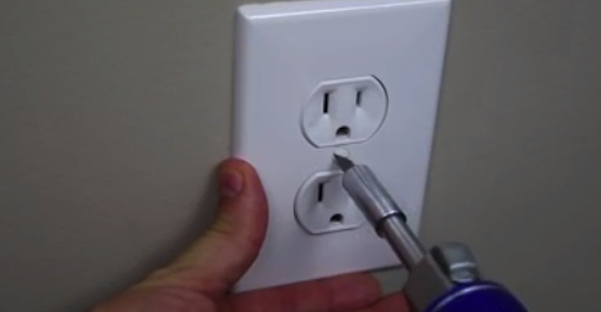 It Looks Like A Normal Outlet, But What He Does To It Is AMAZING ...