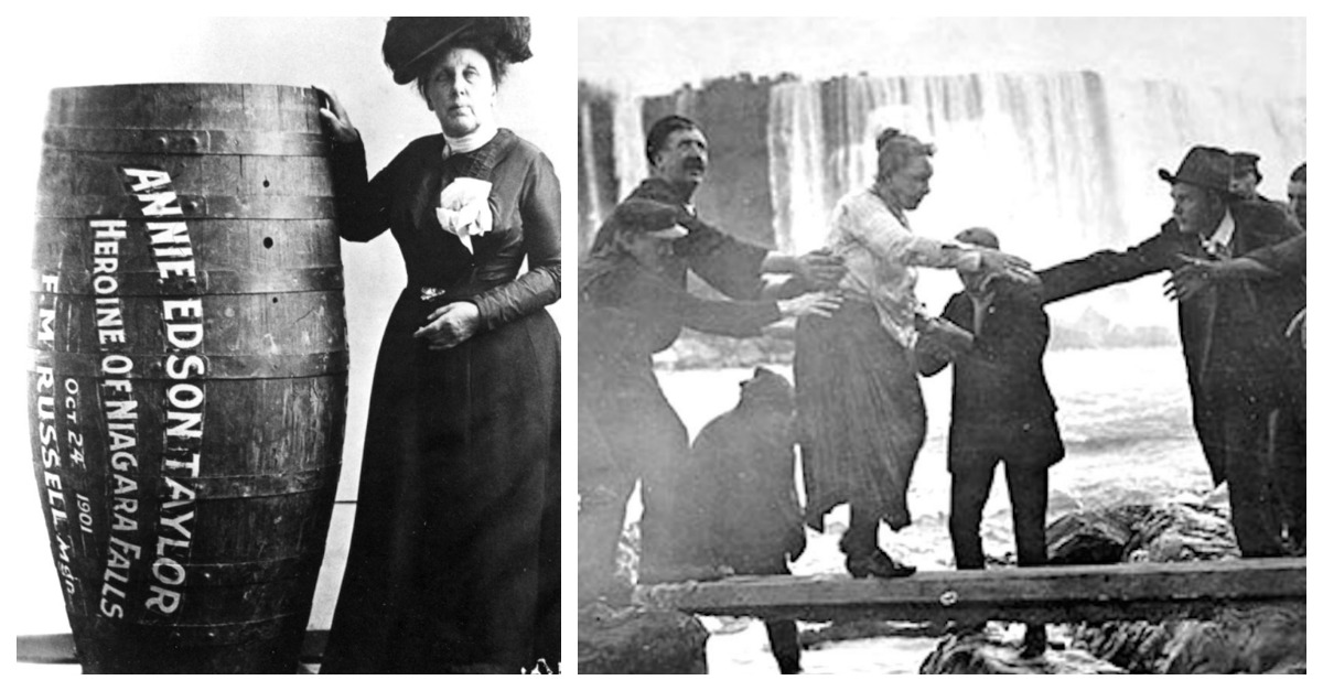 10 Facts About Annie Edson Taylor's Niagara Falls Stunt | LittleThings.com